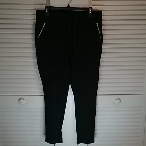 Lark + Grey | Pants & Jumpsuits | Larkgrey Black Pull On Pants Nwot ...